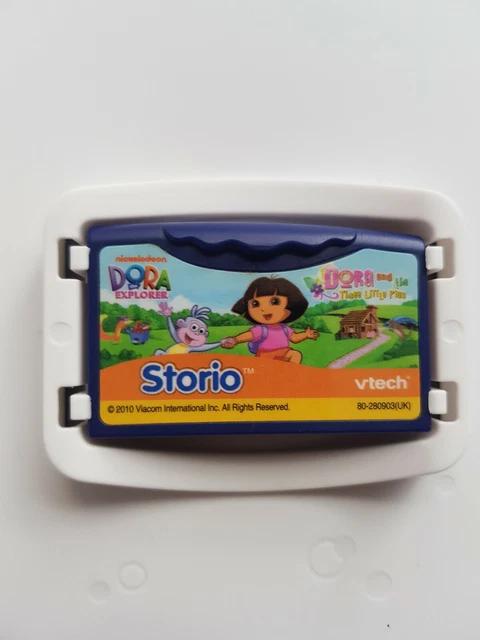 VTECH STORIO DORA THE EXPLORER Dora and the Three Little Pigs E-READING ...