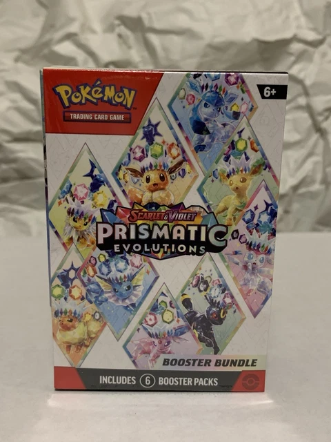 Pokémon Tcg Prismatic Evolutions Booster Bundle Sealed 58 12 Picclick Uk