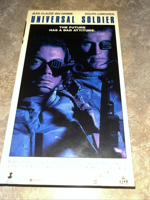 UNIVERSAL SOLDIER VHS 1992 Jean-Claude Van Damme **TESTED** £4.08 ...
