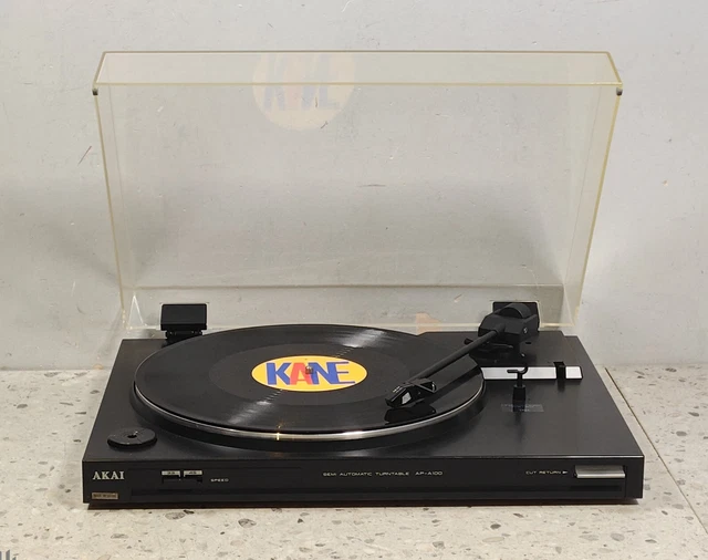 AKAI AP-A100 SEMI auto Auto return Hi-Fi record player turntable JAPAN ...