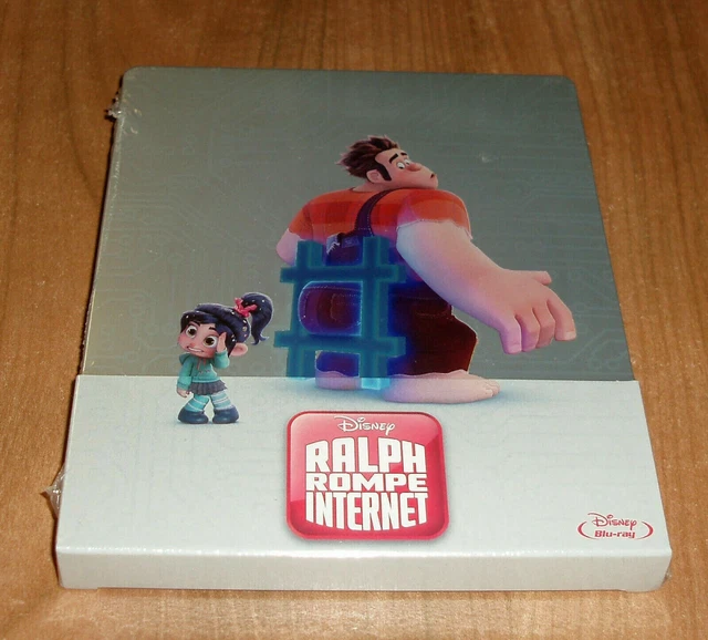 RALPH ROMPE INTERNET (Ralph Breaks The Internet) STEELBOOK BLU-RAY ...