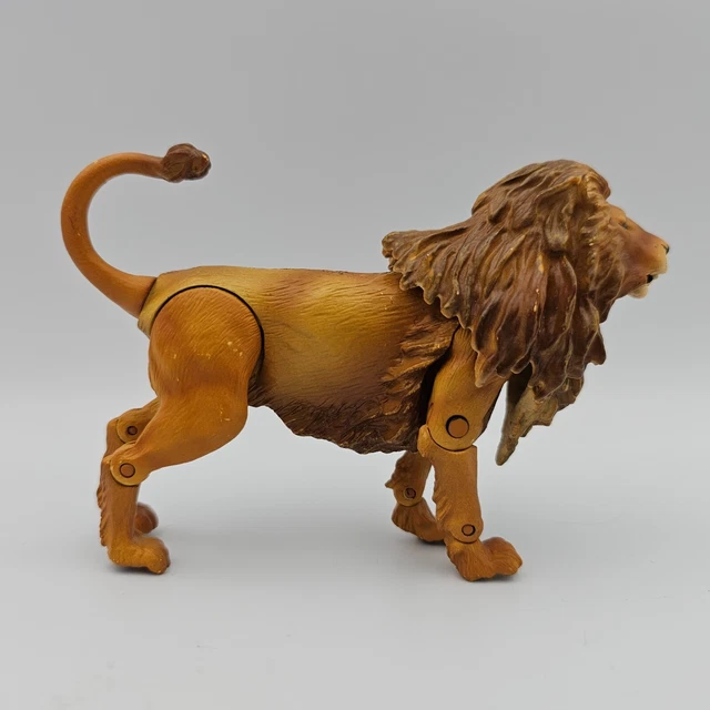 DISNEY CHRONICLES OF Narnia Aslan Lion Figure Articulated 5" Long Rare ...