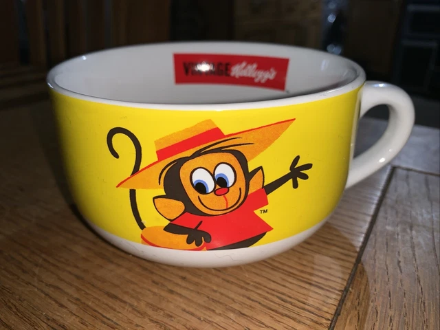 KELLOGGS COCO POPS Breakfast Cereal Bowl Mug With Handle Monkey 2018 ...