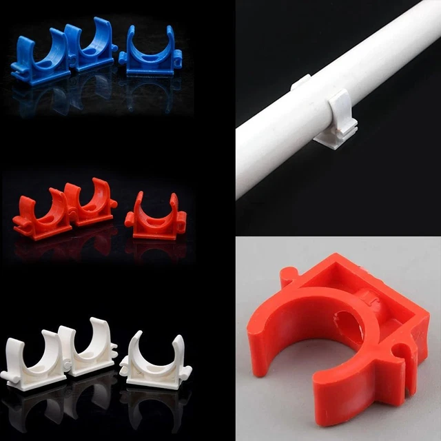 U TYPE PVC Pipe Clamp Connector PVC Water Hose Connectors Garden ...