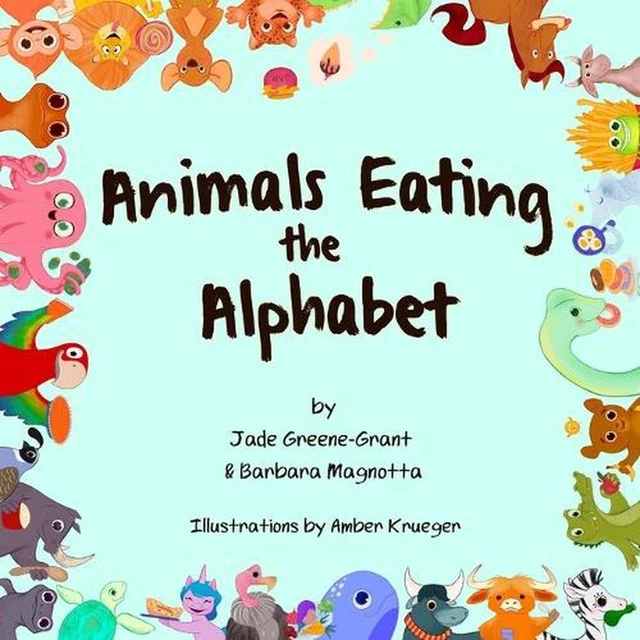 ANIMALS EATING THE Alphabet by Jade Greene-Grant (English) Paperback ...