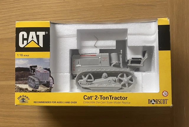 CAT 1:16 SCALE 2-Ton Tractor Die-Cast Model Replica Boxed £20.95 ...