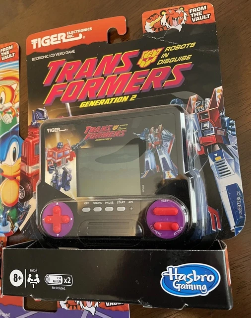 HASBRO LCD HANDHELD Transformers Game Tiger Electronics New £15.99 ...
