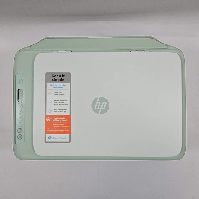 HP DESKJET 2700E Wireless All in One Printer Scanner £19.99 - PicClick UK