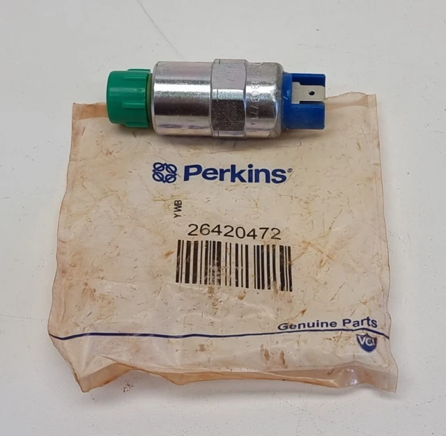 PERKINS 26420472 12V Fuel Injection Pump Solenoid Delfi 28363771 $105. ...