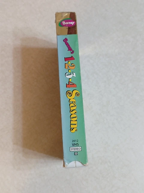 BARNEY VHS TAPE 1-2-3-4 Seasons Classic Collection £10.88 - PicClick UK