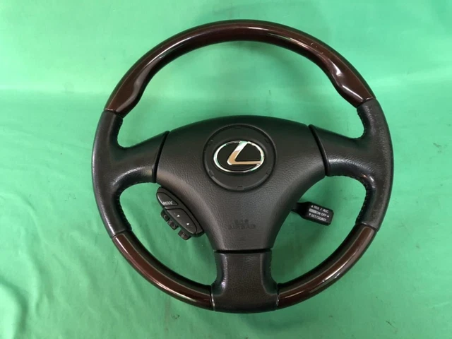 TOYOTA SOARER UZZ40 LEXUS SC430 Genuine wood steering Wheels JDM $407. ...