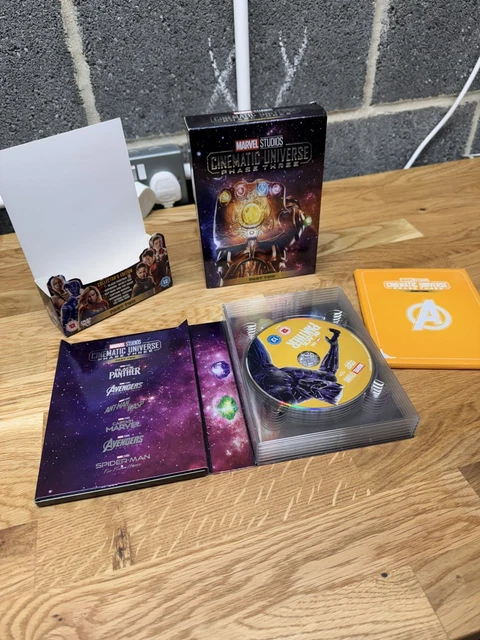 MARVEL CINEMATIC UNIVERSE Phase 3 Part Two DVD set (missing 2 films) £8 ...
