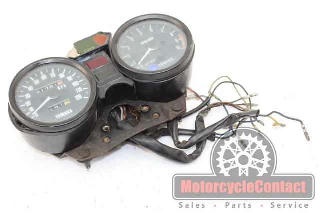 77 YAMAHA RD400 Speedo Speedometer Display Gauge Gauges Clock Cluster ...