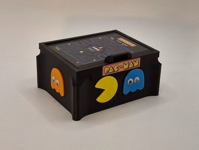 PAC-MAN THEMED STORAGE Box - Retro Arcade Design £18.99 - PicClick UK