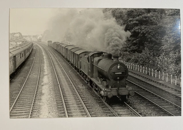 LMS RAILWAY LOCOMOTIVE Photograph - 44404 Chesterfield - F36 £2.99 ...