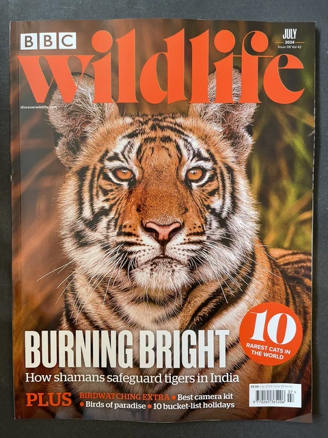 BBC WILDLIFE MAGAZINE Issue July 2024 £10.99 - PicClick UK