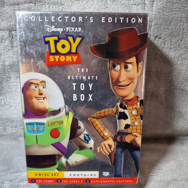 TOY STORY - The Ultimate Toy Box - Collectors Edition - 3 Disc DVD Tp4 ...