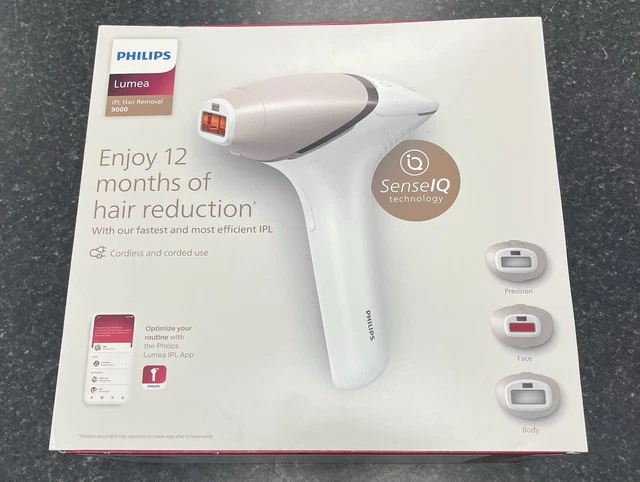 PHILIPS LUMEA IPL Hair Removal 9000 Series Device BRI955/01 Cordless £ ...