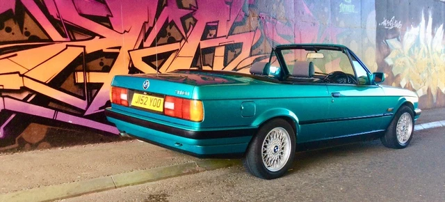 BMW E30 CONVERTIBLE design neon motorsport edition 318 rare £7,500.00 ...
