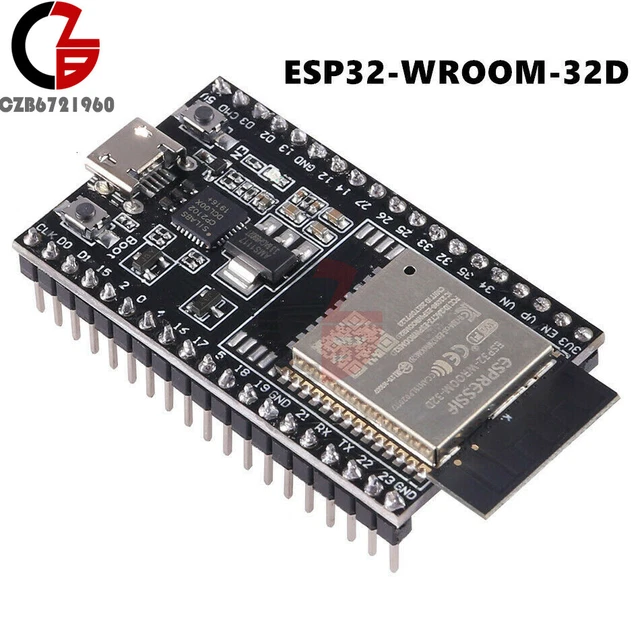 ESP32-DEVKITC V4 DEVELOPMENT Board Equipped With WROOM-32D Module £4.38 ... ESP32-DEVKITC V4 DEVELOPMENT Board Equipped With WROOM-32D Module £4.38 ...
