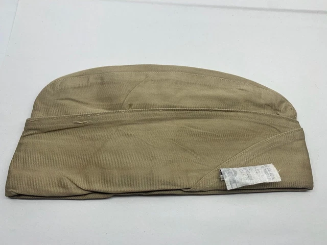 ORIGINAL WW2 US Army Service Cap - Old Stock - Combat Servicable £15.00 ...