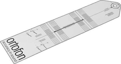 ORTOFON TURNTABLE RECORD Player Stylus Cartridge Alignment Protractor ...