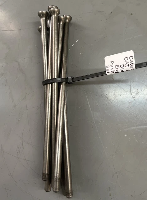 CATERPILLAR САТ C3.3B Diesel Engine Push Rods Set of 8 $49.00 - PicClick
