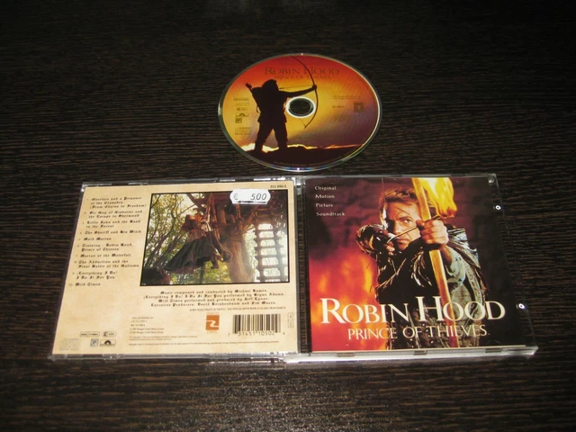 ROBIN HOOD PRINCE Of Thieves CD Original Motion Picture Soundtrack $34. ...