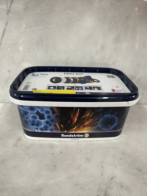 SUNDSTROM SR100 PRO Kit Half Face Mask Respirator Includes Original ...