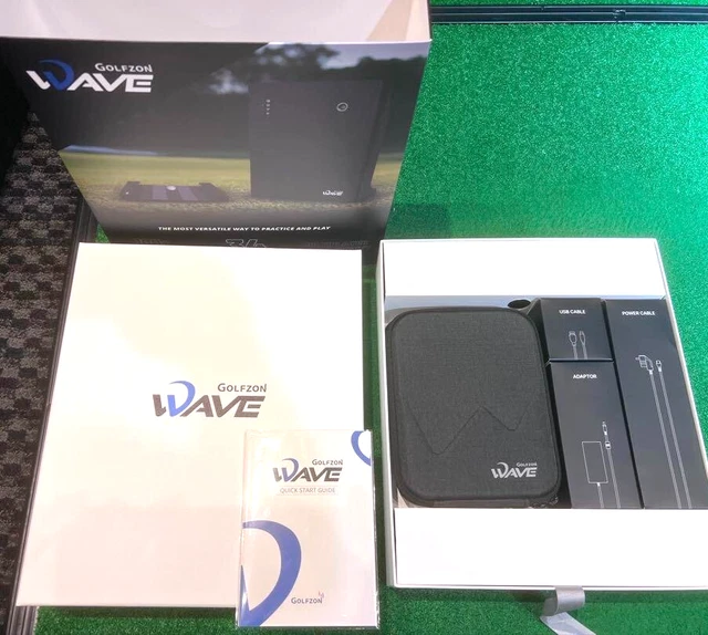 TESTED GOLFZON WAVE Launch Monitor Golf Simulator Putting Trajectory ...