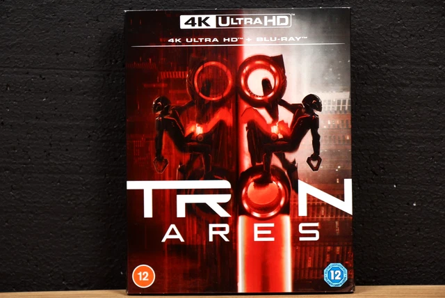 TRON: ARES 4K Ultra HD + Blu-ray + slipcover, Dolby Vision / Atmos ...