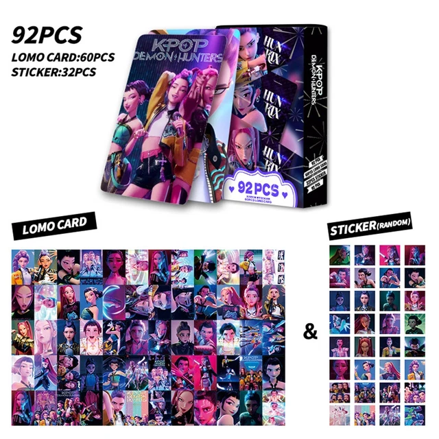 92PCS KPOP DEMON Hunters Card Rumi Zoey Jinun Photocard Collection Photo Gift £6.79 - PicClick UK