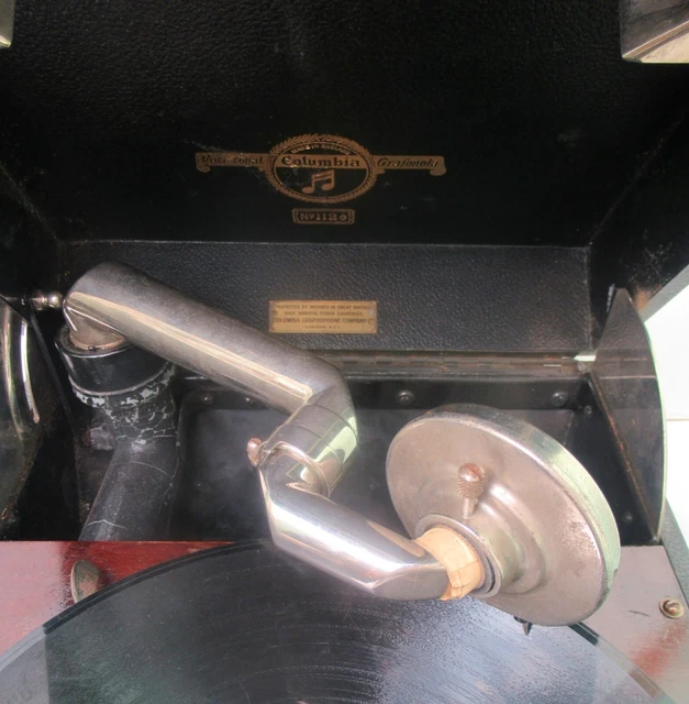 ANTIQUE COLUMBIA VIVA Tonal Grafonola 112A WIND-UP GRAMOPHONE £124.99 ...