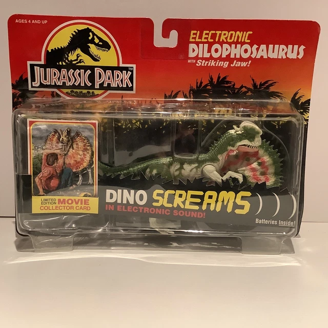 KENNER JURASSIC PARK Dinosaur Figure - Dilophosaurus Electronic MISB ...