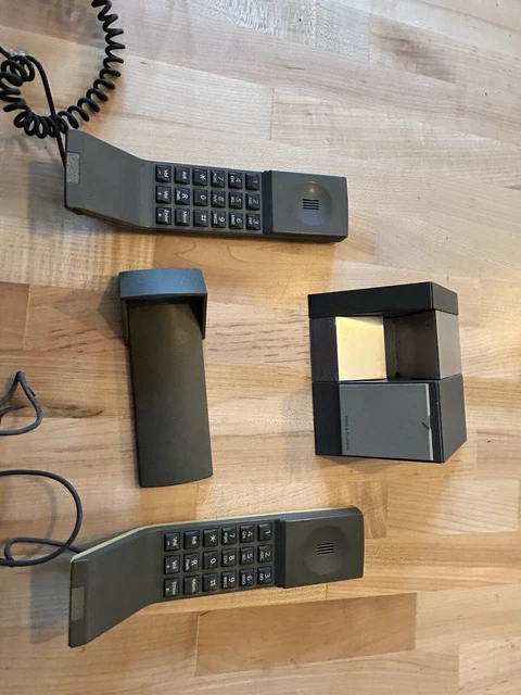 BEOCOM 1401 B&O Bang & Olufsen Wall Mount Corded Phone Table Base Note ...