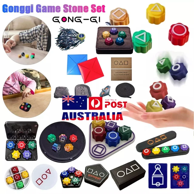 SQUID GAME SEASON2 Gonggi Gong-gi 공기 Toy Korean Jack Stones Game NEW ...