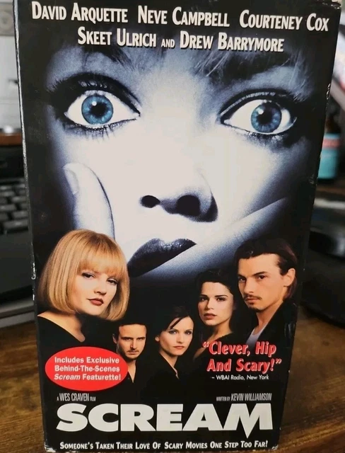 SCREAM (VHS, 1997) Horror VHS Drew Barrymore Dimension Wes Craven £9.10 ...