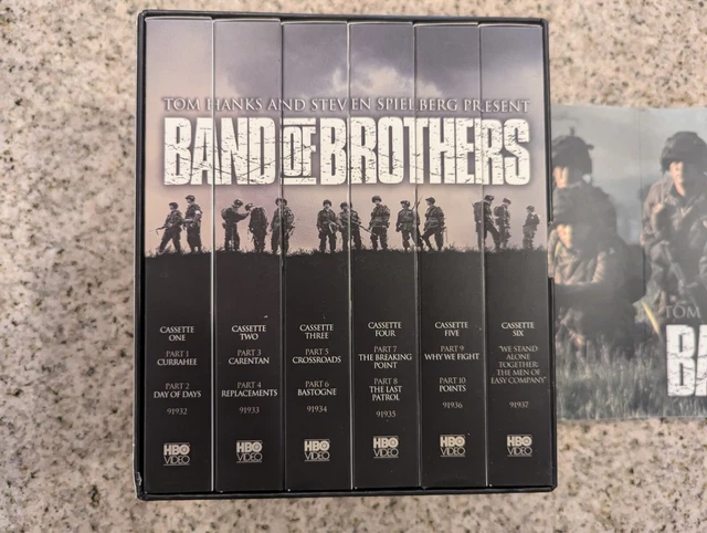 BAND OF BROTHERS VHS 6-Tape Boxed Set Complete Series HBO £12.13 ...