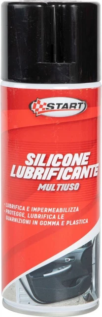 SPRAY SILICONE LUBRIFICANTE 400 Ml Per Auto Multiuso Antiadesivo Start ...