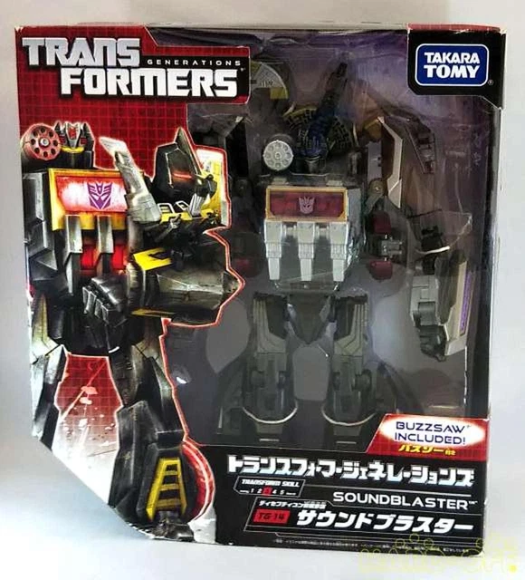 SOUND BLASTER BUZZSAW Tg 14 Tf Genesi Transformers Generations G2Q04 £ ...