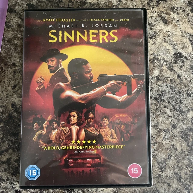 SINNERS (2025) MOVIE ORIGINAL DVD Michael B Jordan £2.22 - PicClick UK
