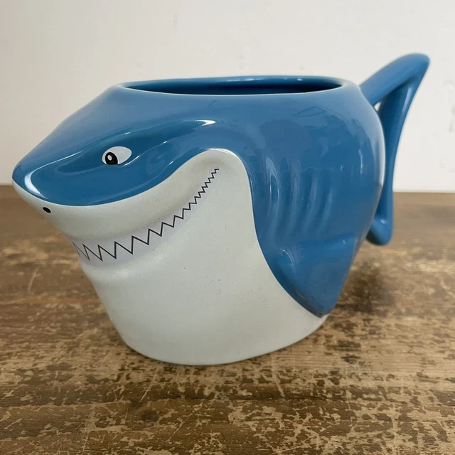 BRUCE SHARK FINDING Nemo Mug Blue Disney Pixar Character £12.95 ...