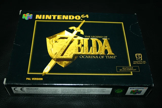 THE LEGEND OF Zelda - Ocarina Of Time - N64 - Nintendo 64 - Ovp EUR 129 ...