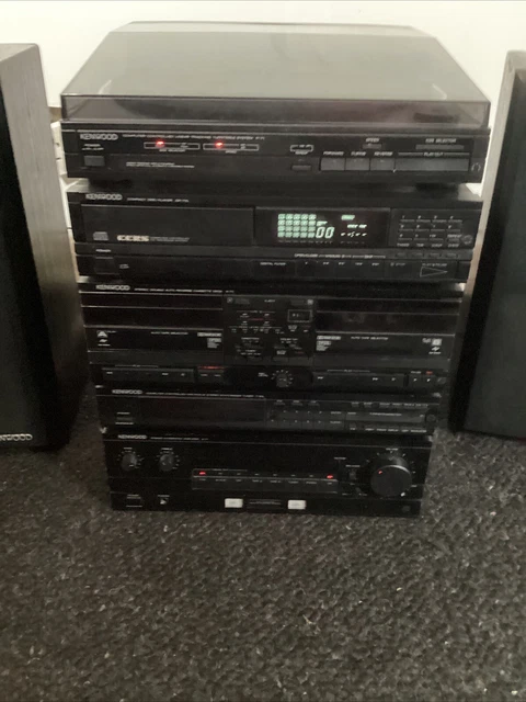KENWOOD MIDI M71 Stereo stack system separates with Speakers and Manual ...