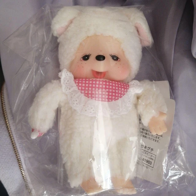 MONCHHICHI FRIENDS SHEEP Plush Toy S Size Stuffed Animal Cute Japan ...