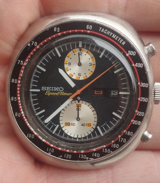 MONTRE CHRONOGRAPHE AUTOMATIQUE Seiko UFO JDM Speed-timer vintage pour ...