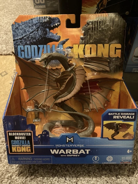 GODZILLA VS KONG WARBAT Playmates Monsterverse Legendary Toho New NIB ...