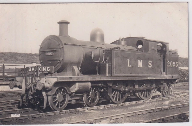 EX LT&SR RAILWAY Locomotive No 52 As Lms Number 2093 Rp Photo £1.25 ...