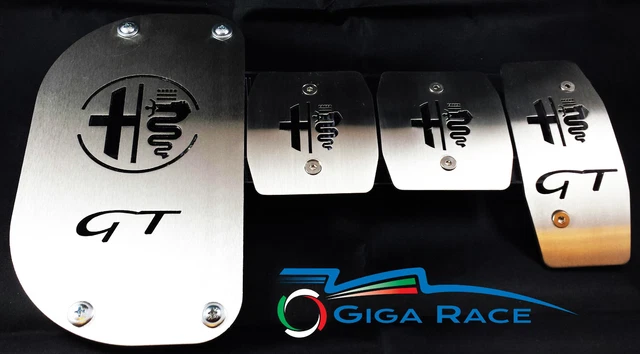 ALFA ROMEO GT pedali pedana poggiapiede pedaliera kit sportivo tuning ...