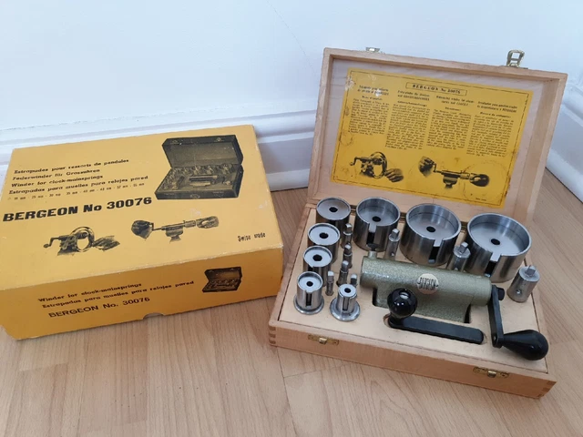 BERGEON 30076 CLOCK Mainspring Winding Tool £995.00 - PicClick UK